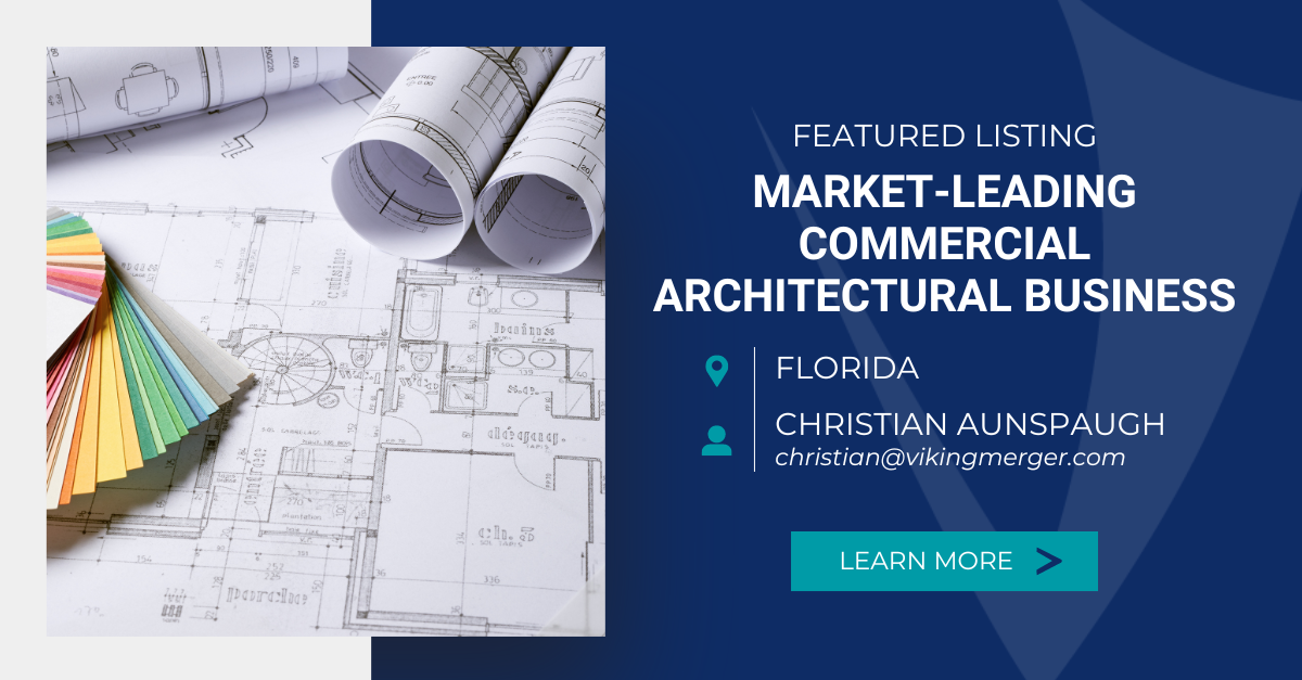 Market-Leading Commercial Architectural Business for Sale in Florida ...